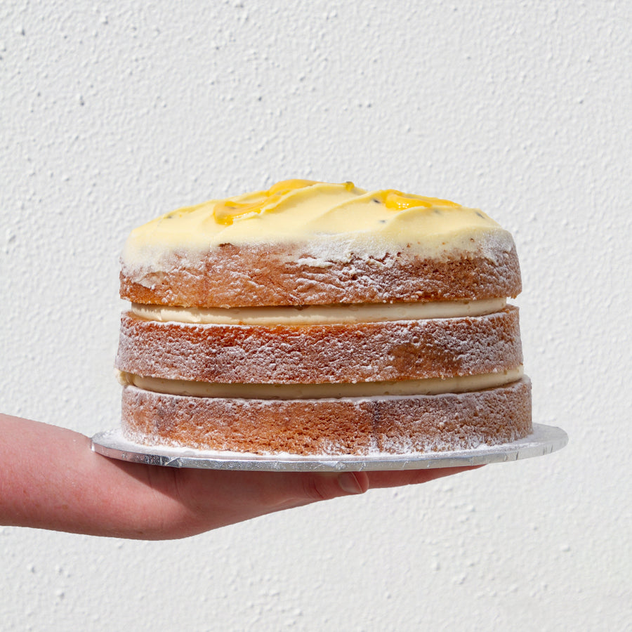 Vanilla Tea Passionfruit Layer Cake – Jocelyn's Provisions