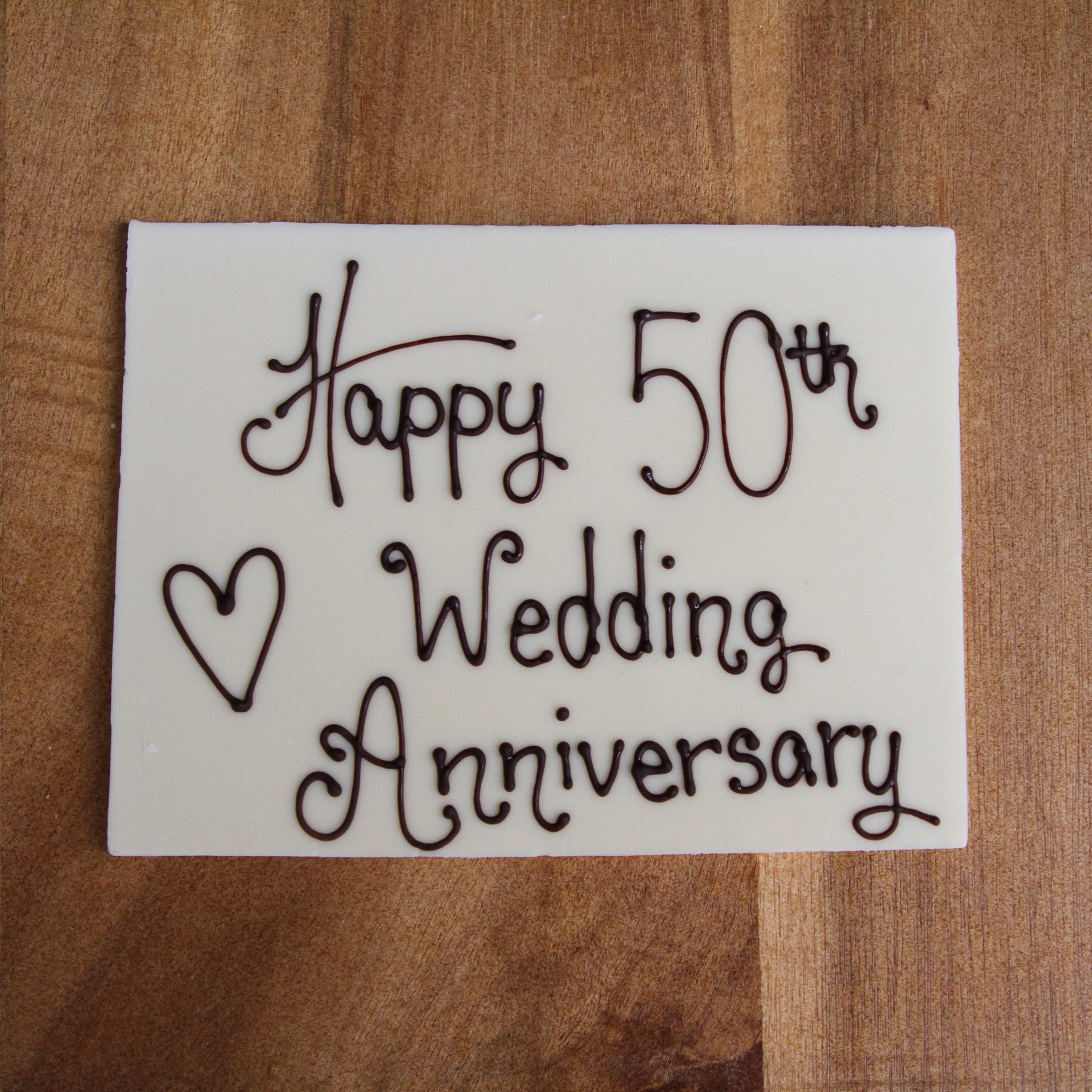 Chocolate Plaque - Custom Message Gift | Jocelyn's Provisions