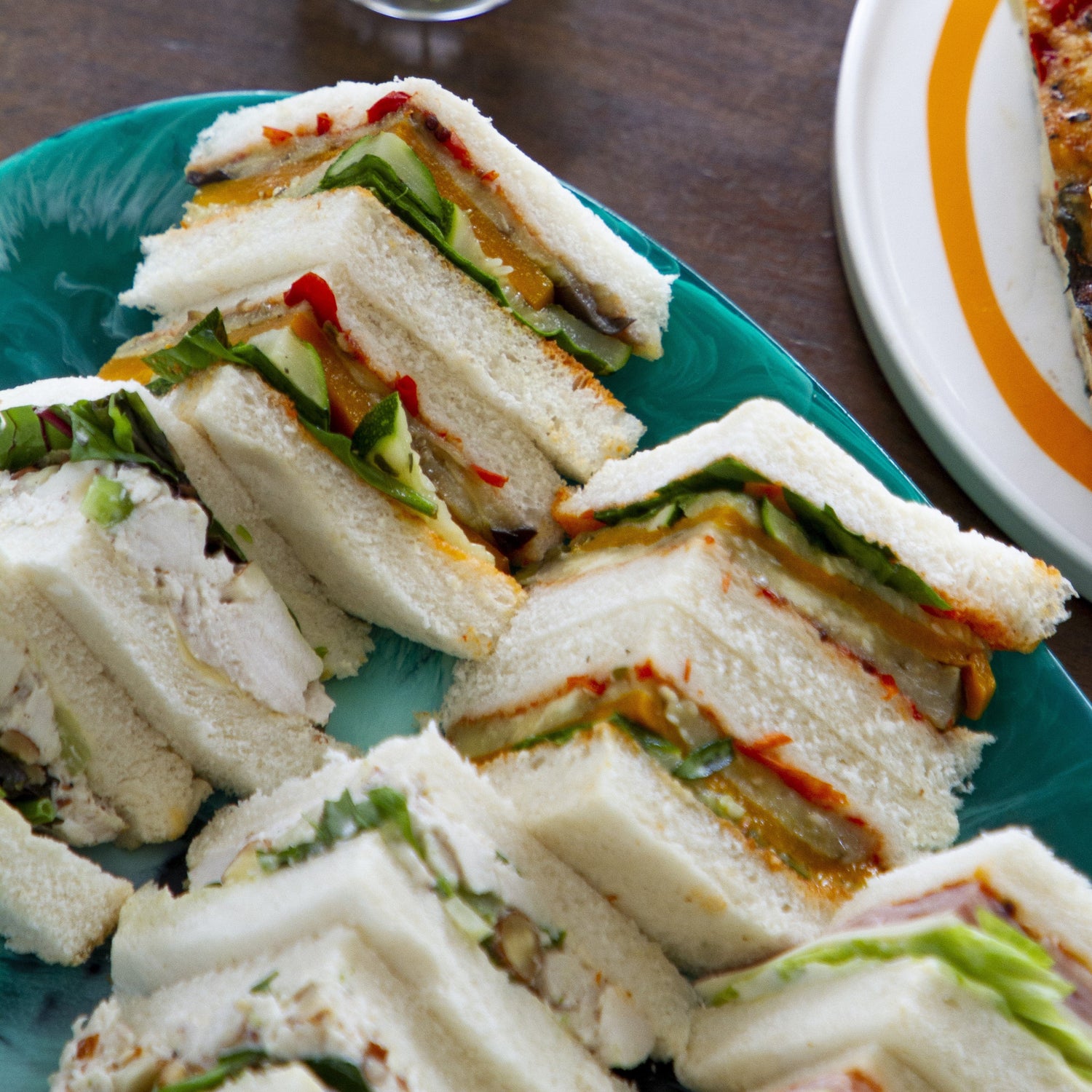 Vegetarian Sandwich Triangles – Jocelyn's Provisions